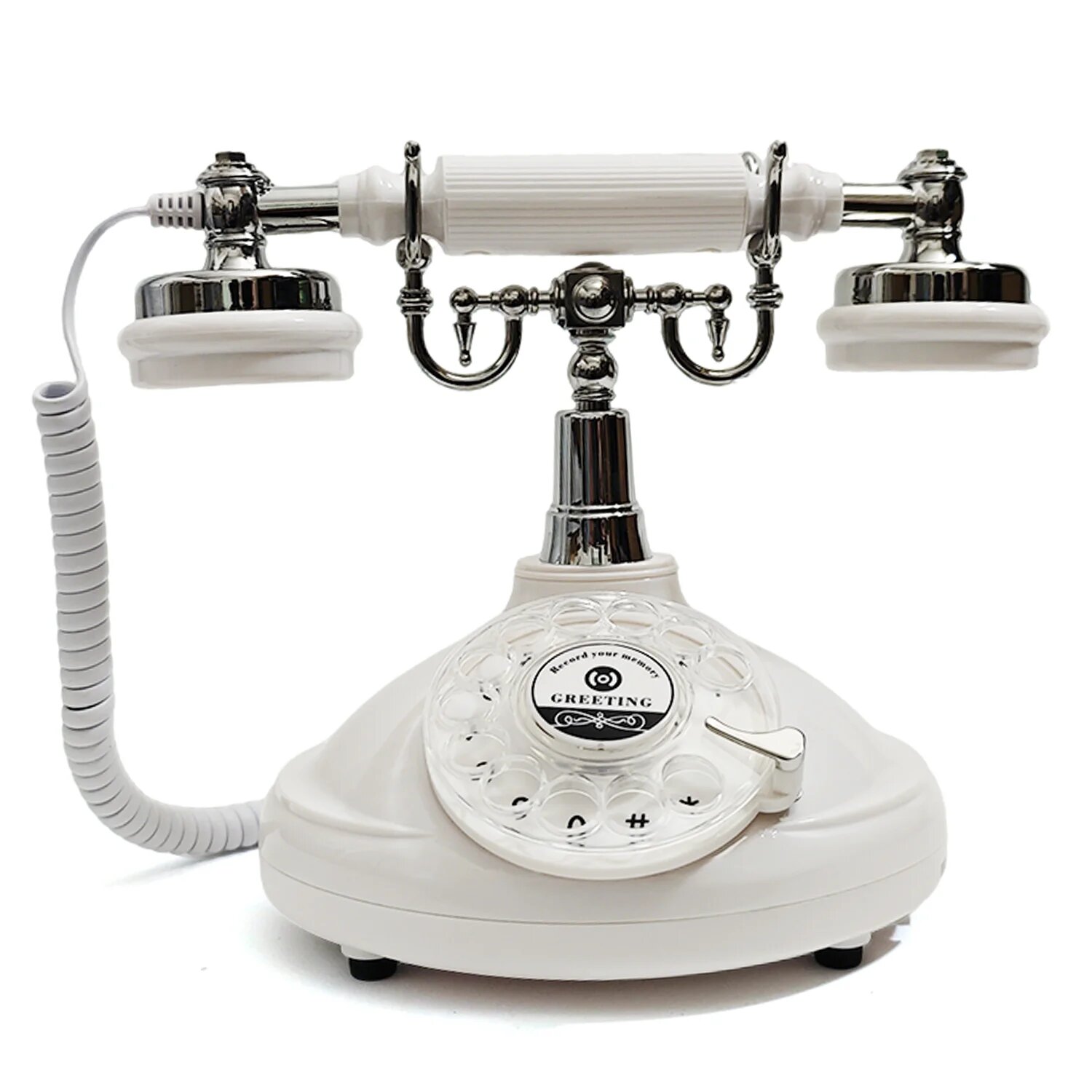 Гостевая книга аудиоlibro 8ГБ Бежевый, White telephone