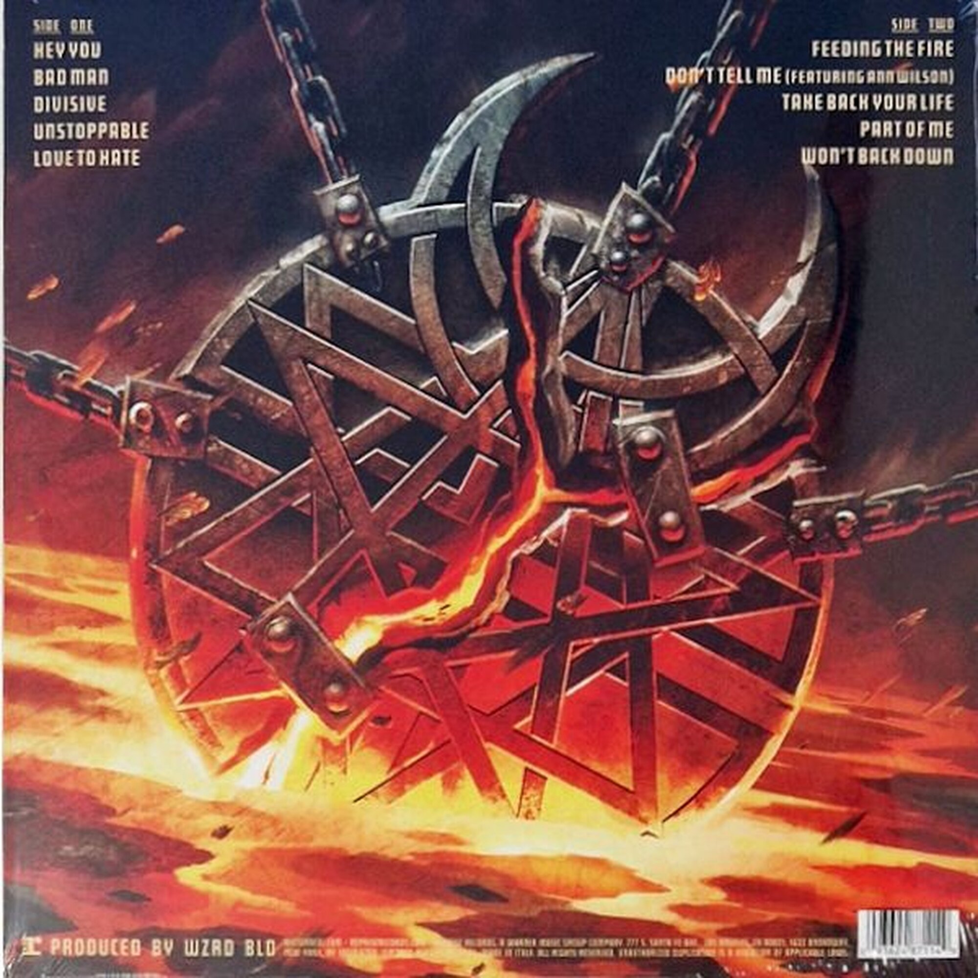 DISTURBED - DIVISIVE, (LP, Black Vinyl) Виниловая пластинка — фото 1