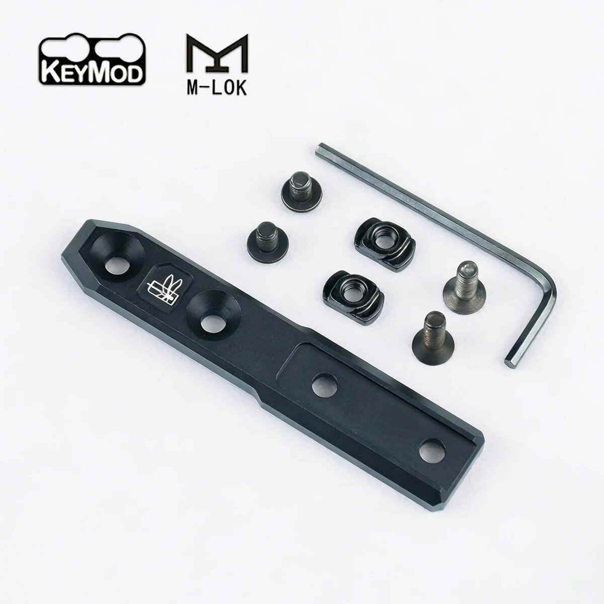 Крепление Keymod LAMBUL для фонаря SureFire M600, Mlok BK