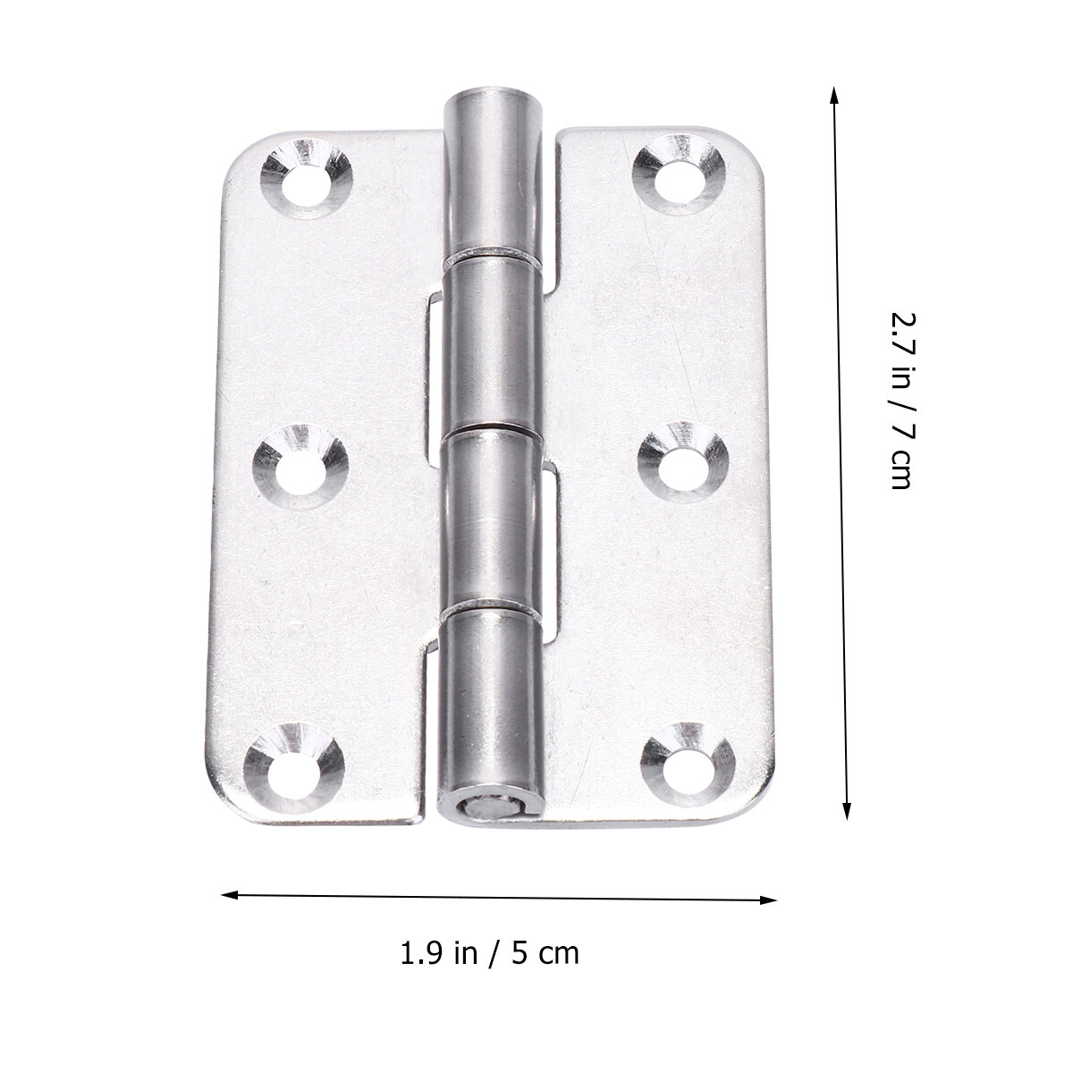 Stainless Steel Hinge 1 Пcs Усиленная Дверная Петля Прочная Раскладная Петля Для Дверей И Окон 7.00X5.00X0.90Cm