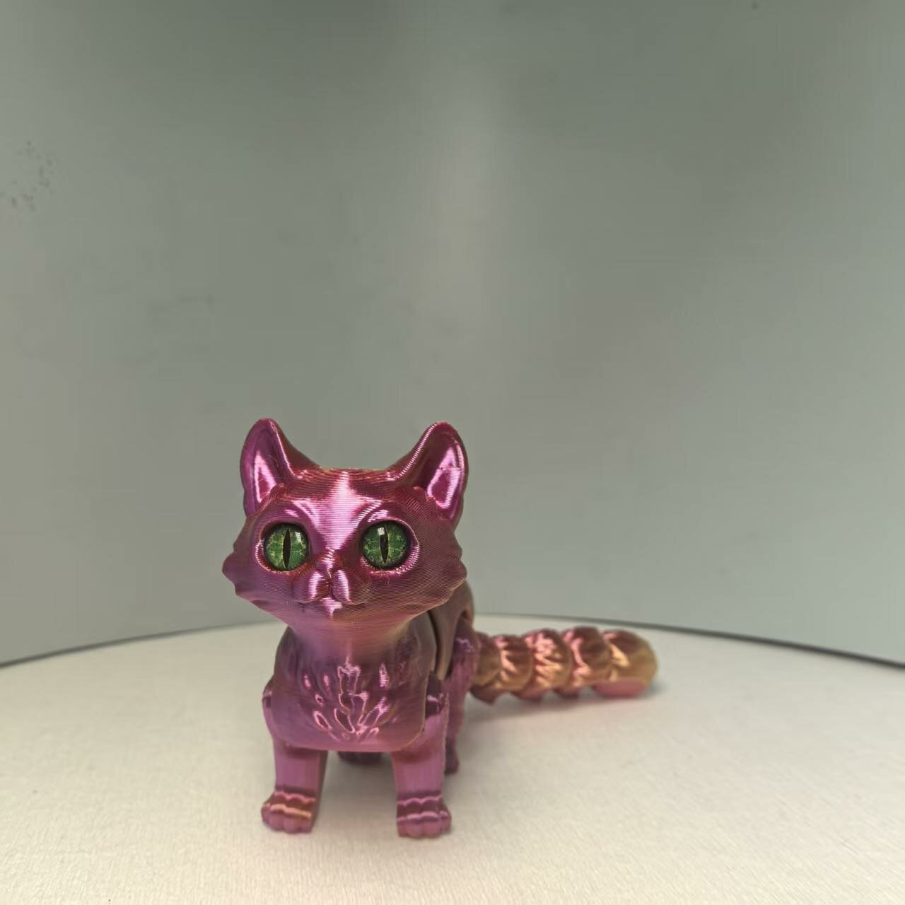 Хит продаж: 3D-печатная подвижная фигурка котенка, игрушка для мальчиков и девочек, подарок, украшение.