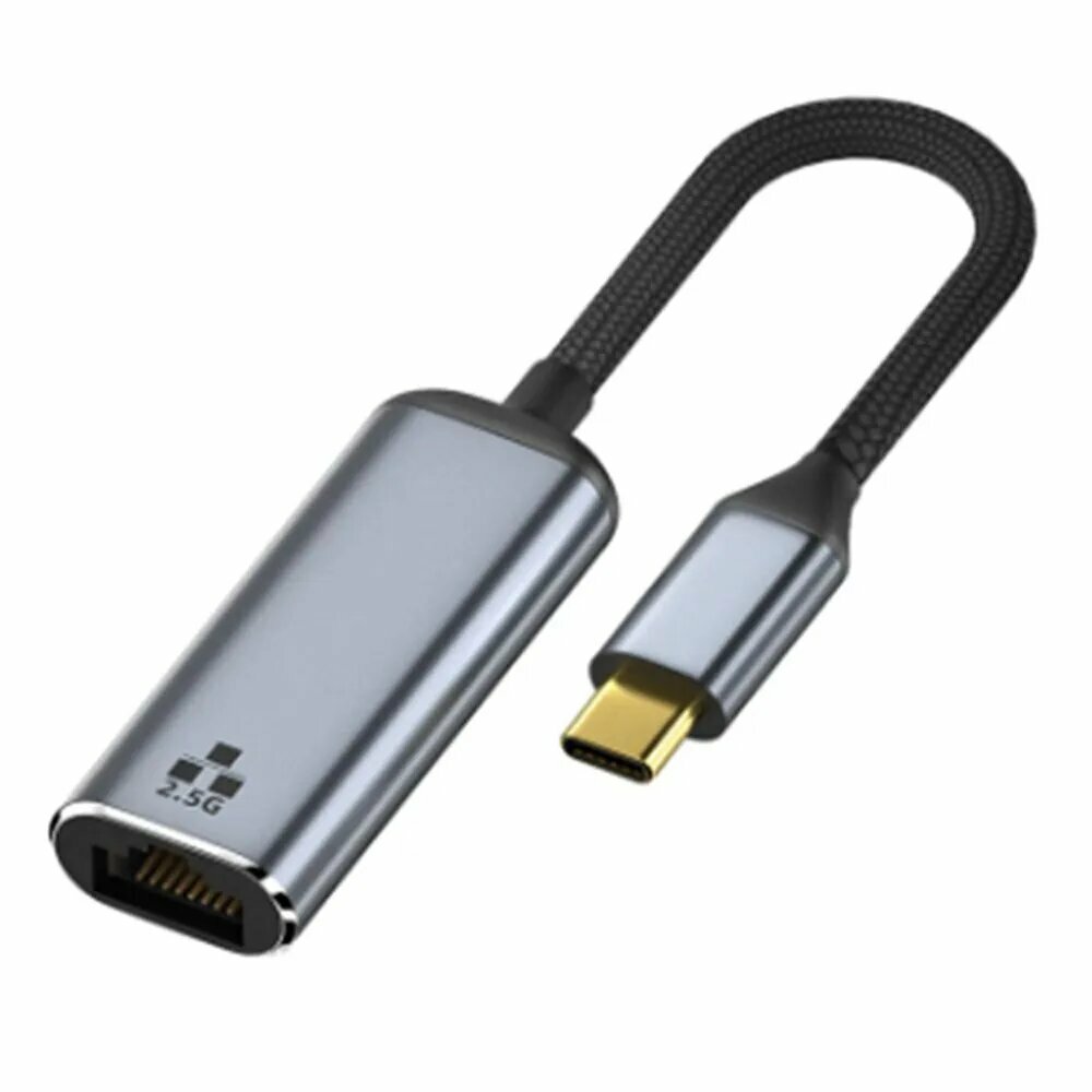 2500 Мбит/с 2,5G Ethernet-адаптер USB C 2,5 Gigabit Type to Lan Сетевая карта RJ45 для MacBook iPad Pro Адаптер 3.0