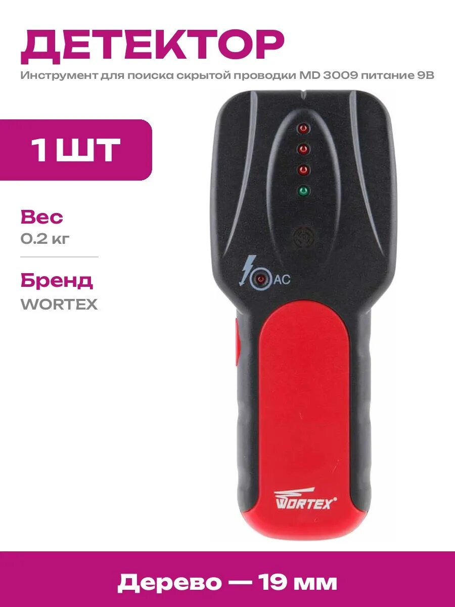Ручной детектор для поиска черного и цветного металла