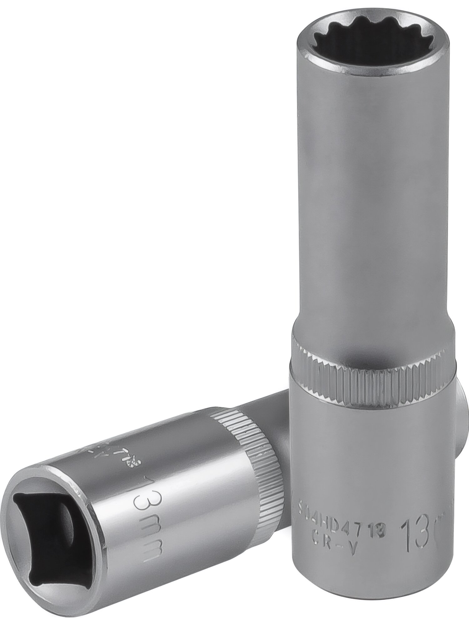 Головка торцевая глубокая 12-гранная 1/2"DR 13 мм. JONNESWAY S04HD4713