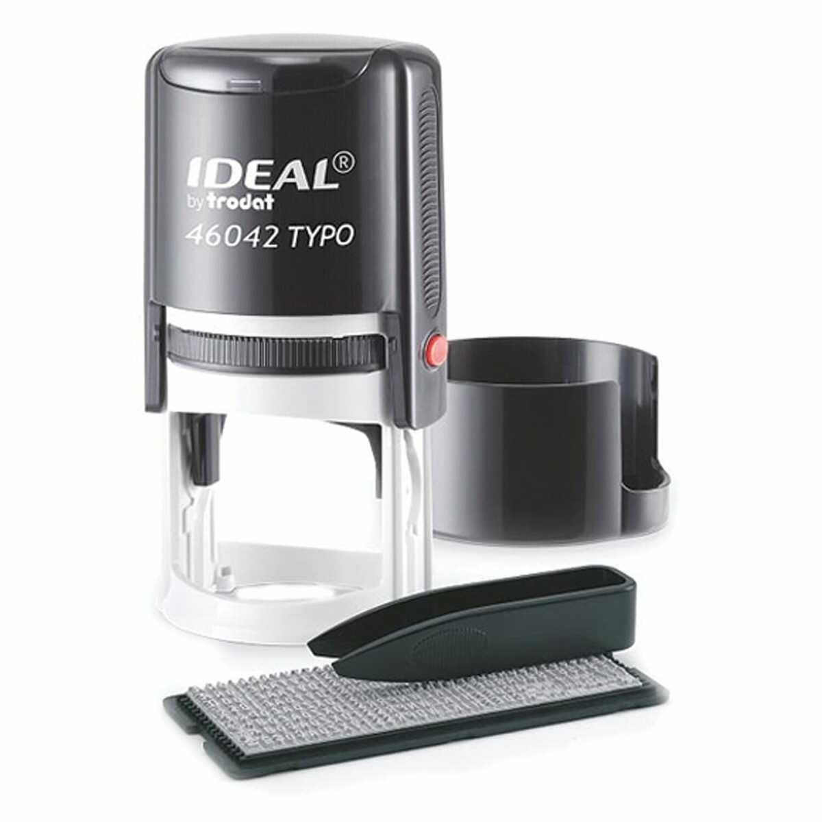 Печать самонаборная Trodat Ideal 46042/DB (d=42мм, 1 круг, касса в комплекте) (161483)