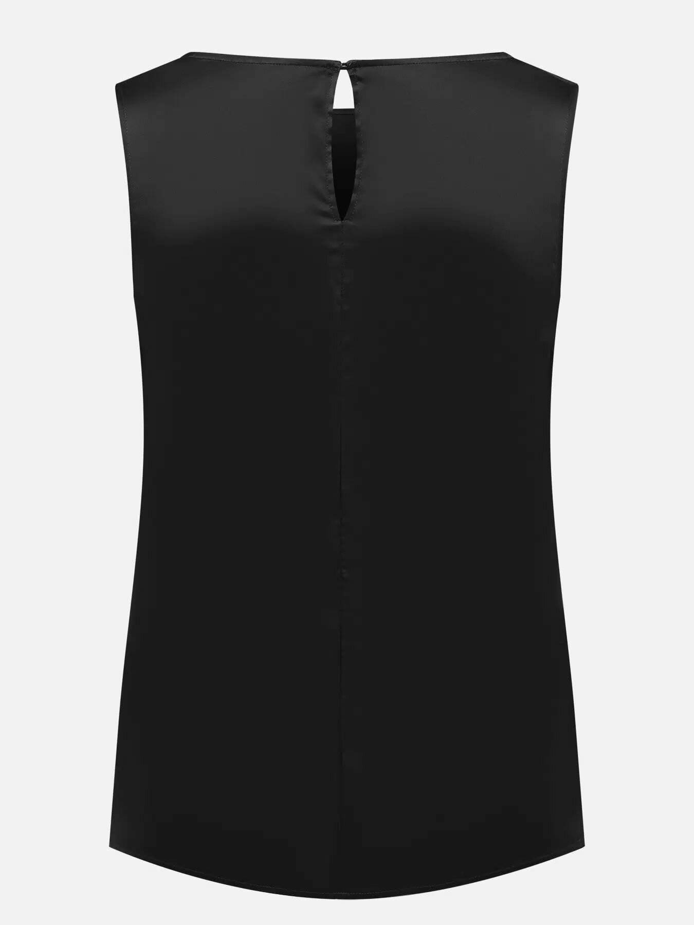 Блуза JUST CLOTHES Весна-лето 2025, размер 48, черный — фото 1