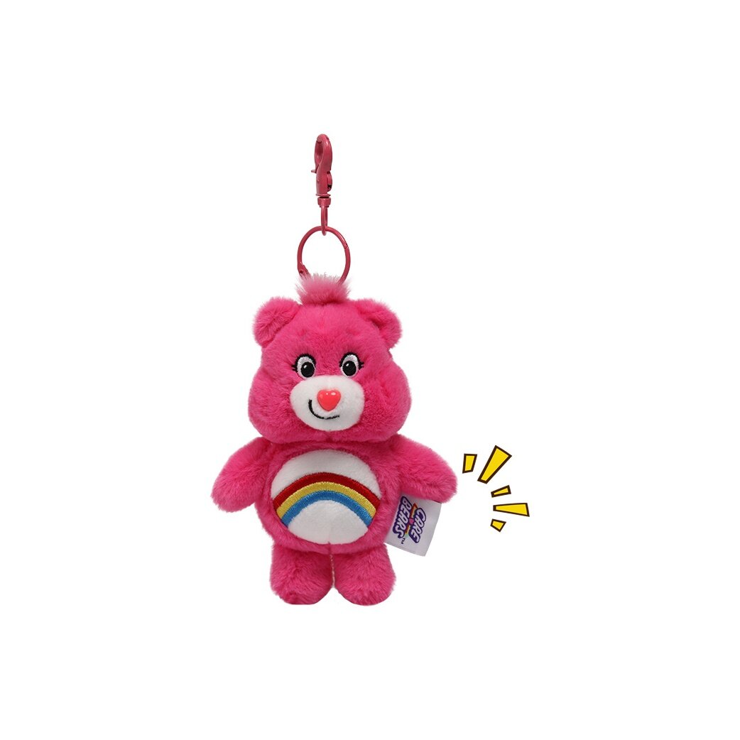 Игрушки подвесные Hugs Baby x CAREBEARS 14cm爱心小熊挂件-捏捏叫