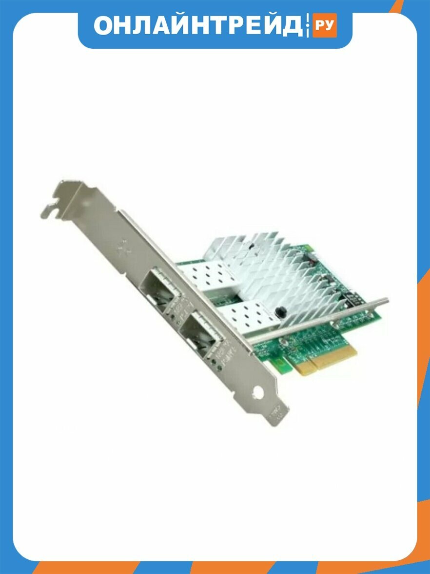 Сетевая карта Intel E10G42BTDA/BFSRBLK X520-DA2 oem (900139/927249/927247/900137)