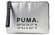 Сумка клатч PUMA Puma Polyester Regular Silver, фактура гладкая, серебряный