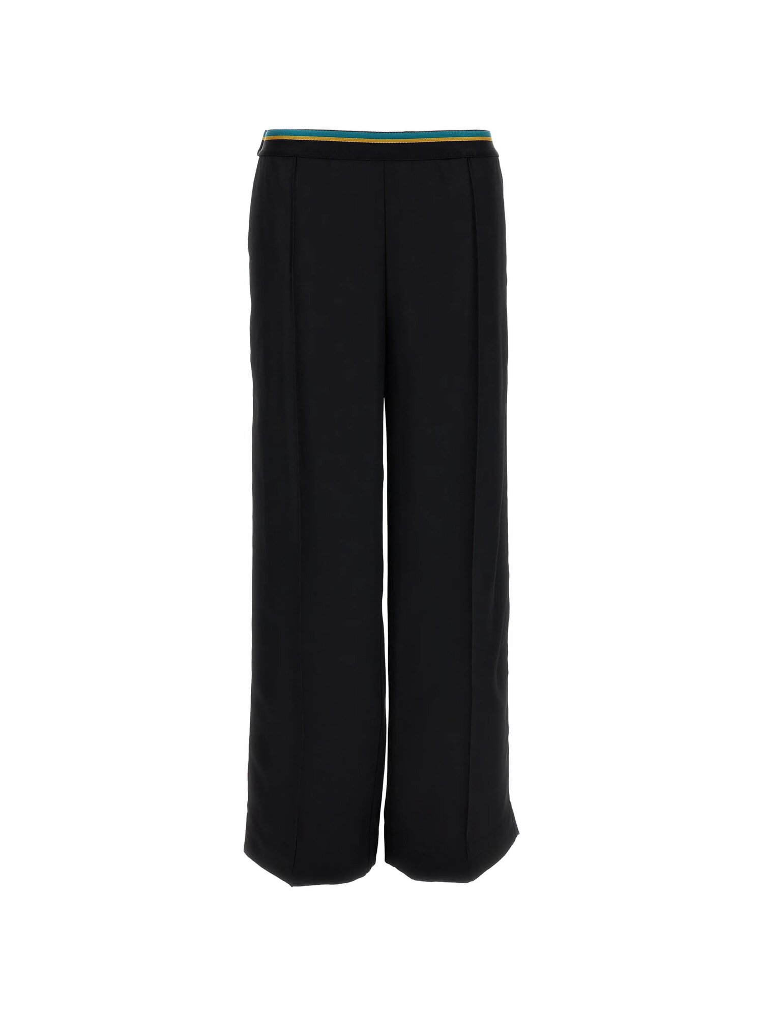 Брюки Elasticated-waistband straight-leg trousers