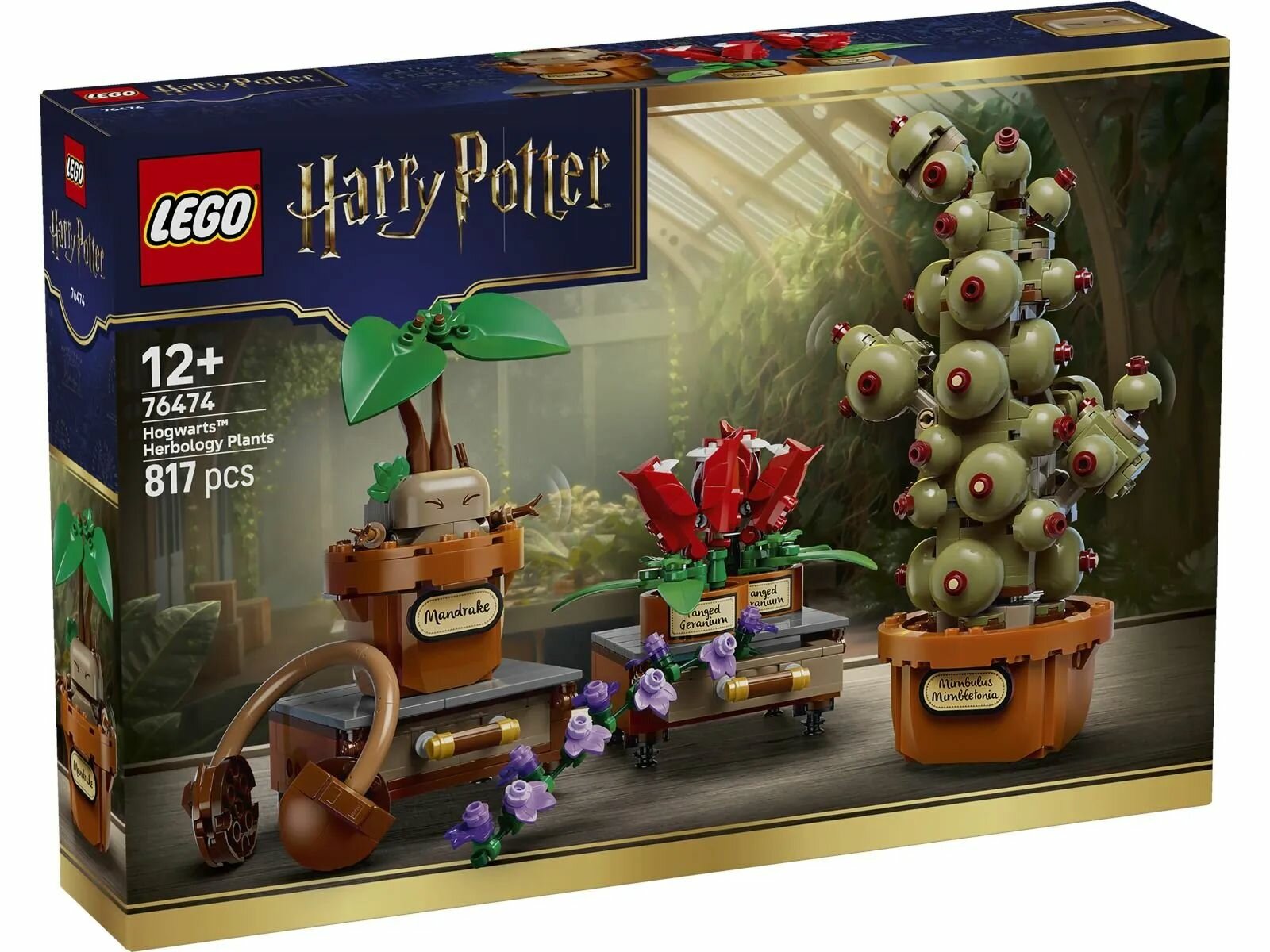 Конструктор LEGO Harry Potter 76474 Растения из факультета травологии Хогвартса