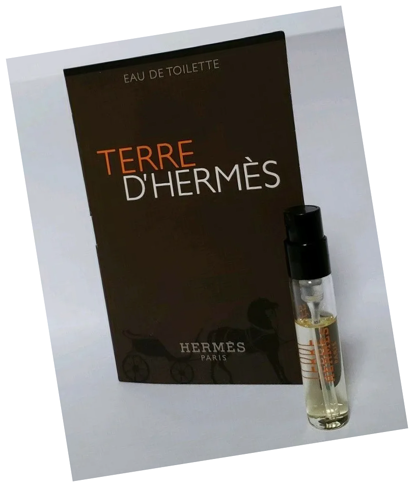Мужская туалетная вода Гермес Терре Де Гермес 2 мл - Hermes Terre D`Hermes сэмпл