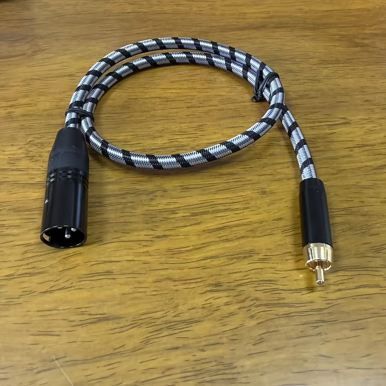 Кабель RCA-XLR, XLR папа - RCA папа, аудиоадаптер, микрофонный кабель, длина 2 м (78,74 дюйма)
