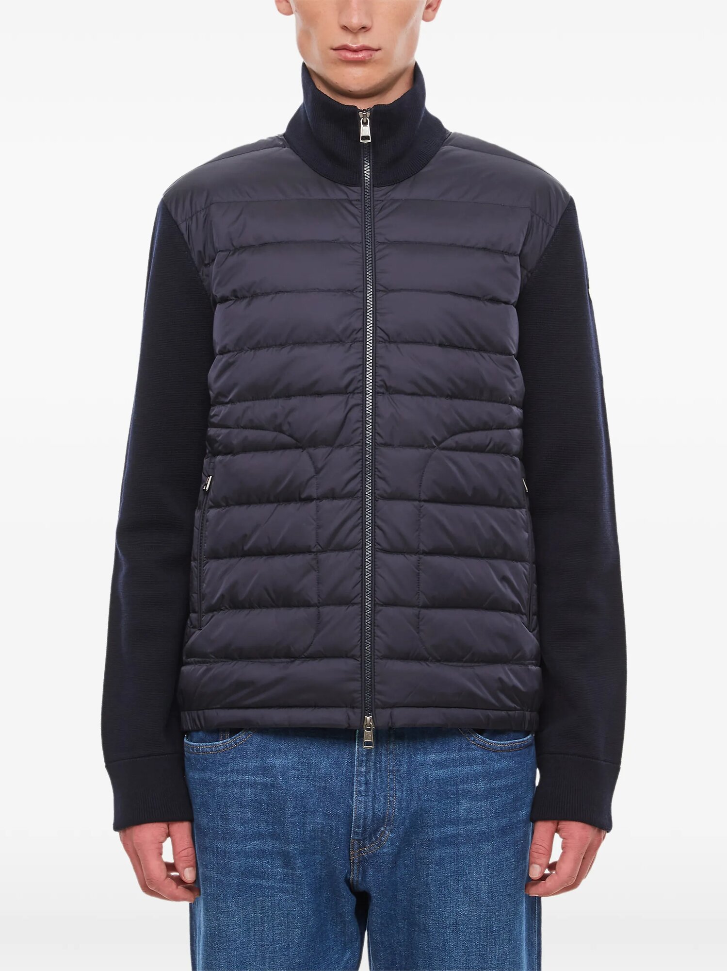 Кардиган Padded zip-up cardigan