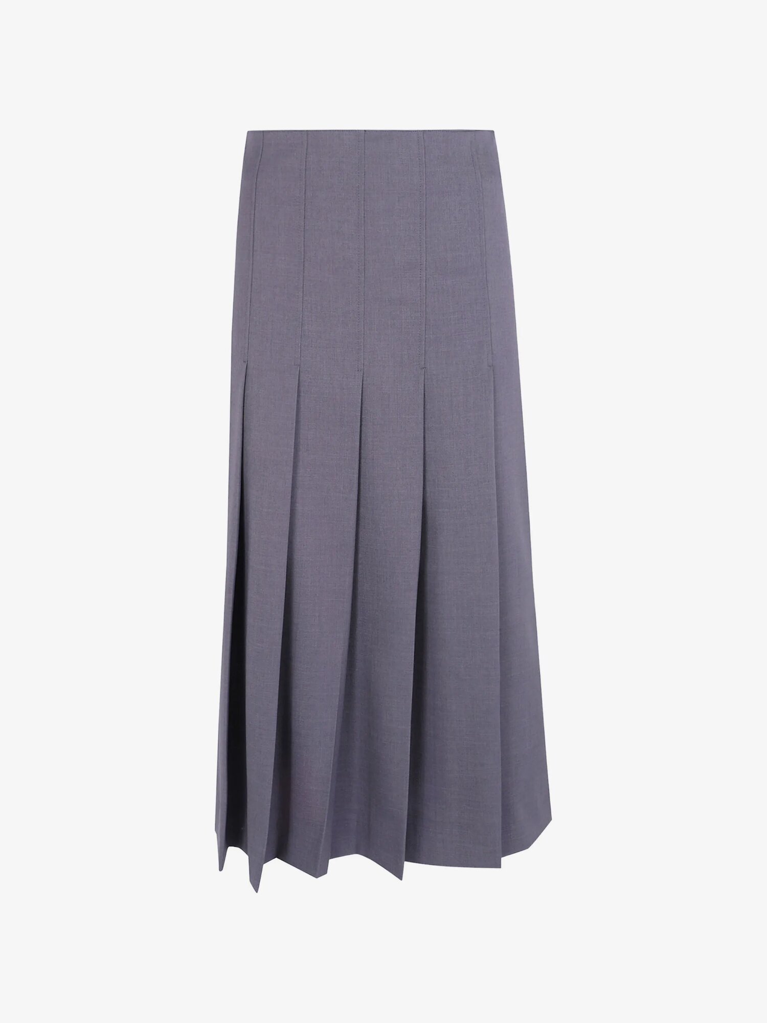 Юбка Asymmetric pleated midi skirt