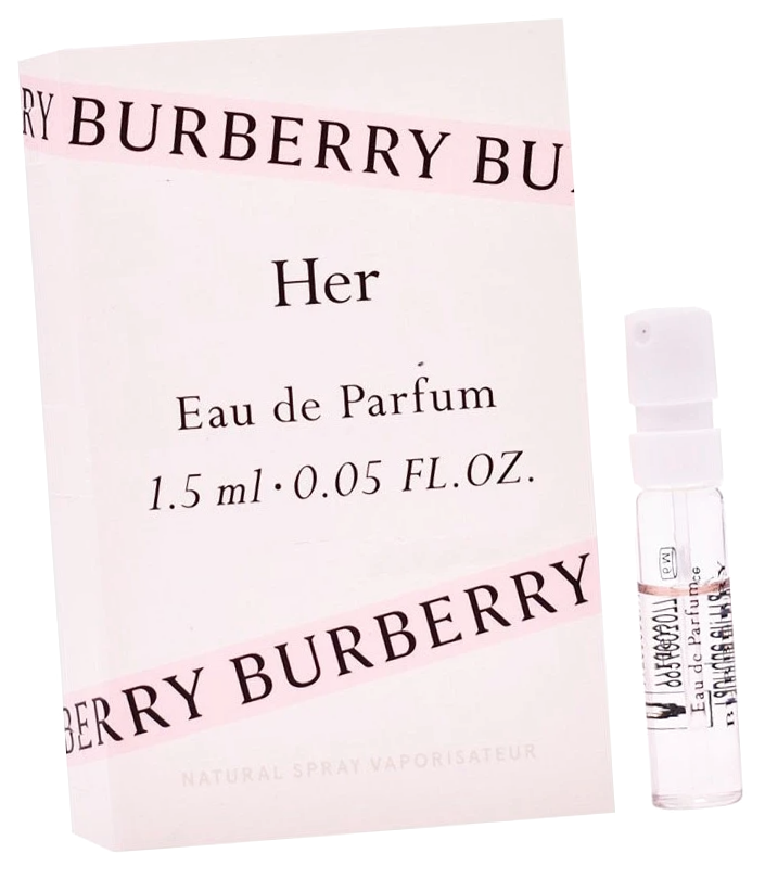 Пробник Eau De Parfum Burberry Her 1.5 мл для женщин / Барбери Хёр
