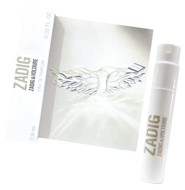 Zadig & Voltaire Zadig аромат 0.6 мл пробник для мужчин и женщин - Задиг и Вольтер миниатюра духов
