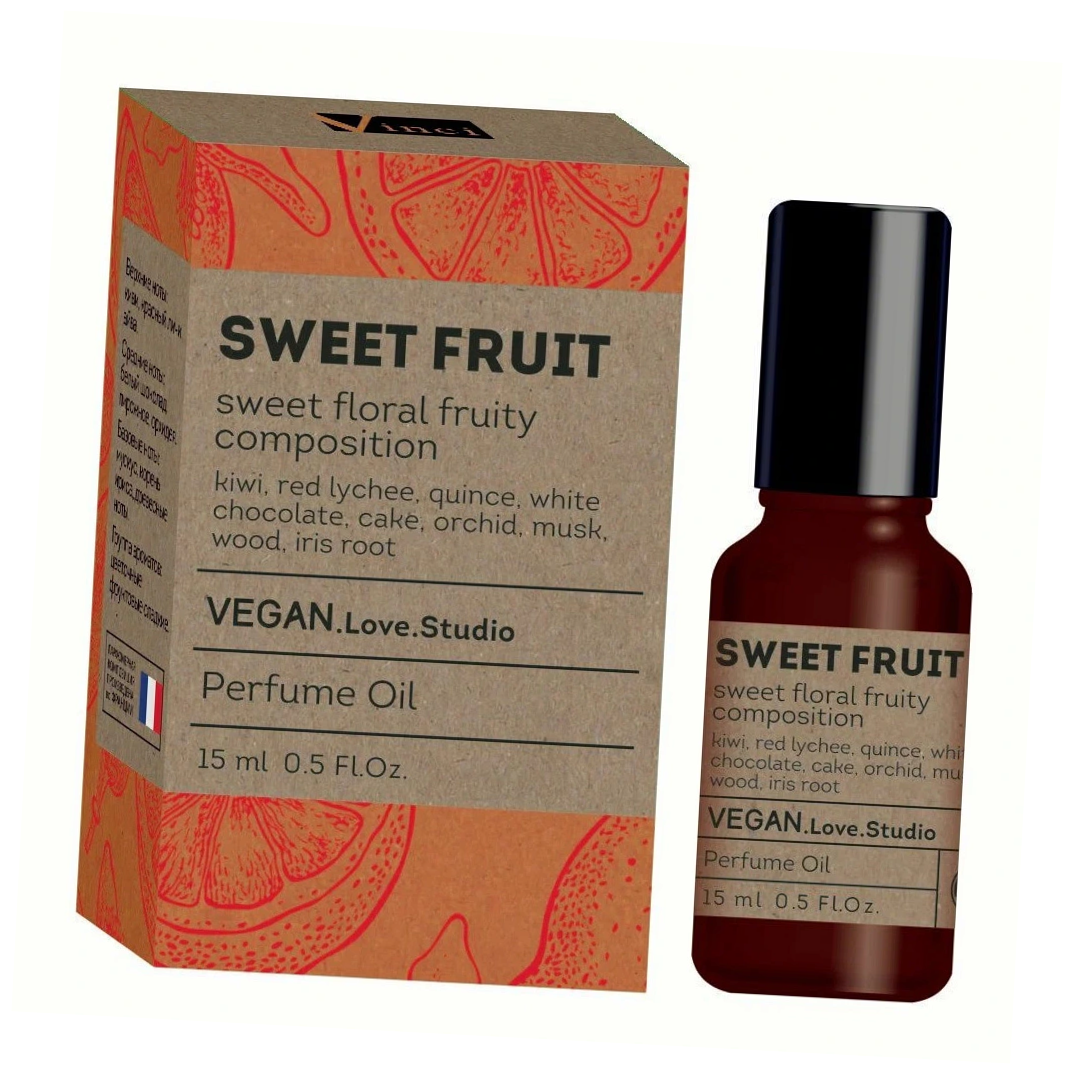Delta Parfum Vegan Love Studio Sweet Fruit масляные духи роллер 15 мл женские - Веган Лав Студио Свит Фрут