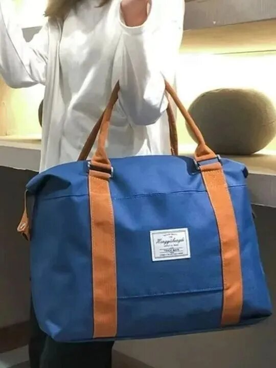 Сумка для ручной клади Herschel, Синий, Материал: Оксфорд, Размер: 40x30x20 см — фото 1
