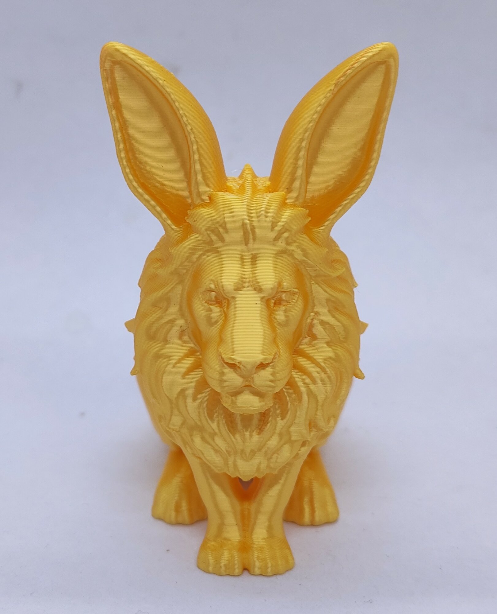 Фигурка интерьерная, 3D -Черемша, золотистый