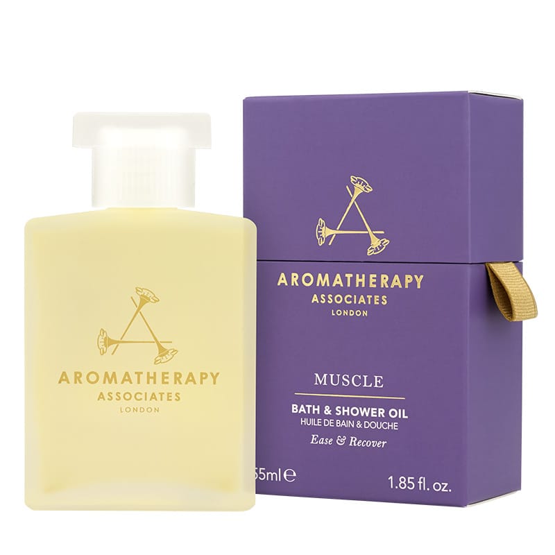 Средство для приготовления ванн Aromatherapy Associates De-Stress Muscle Bath & Shower Oil Масло для ванны, расслабляющее мышцы 55 мл