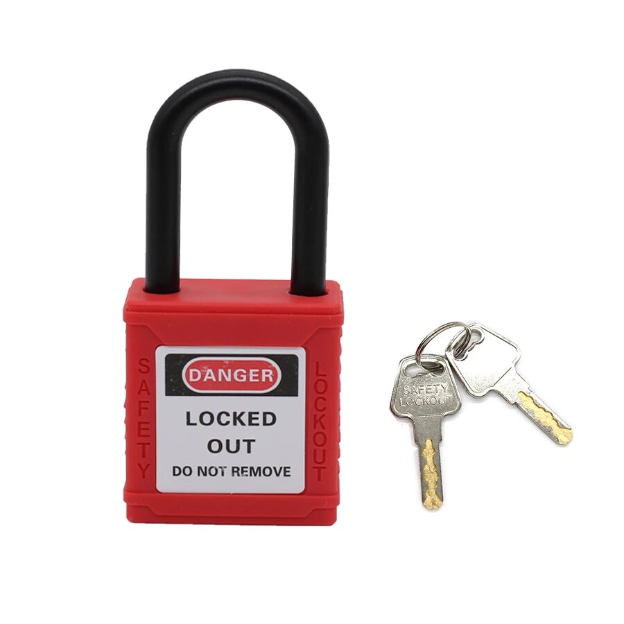 Нейлоновый замок безопасности TZ-KDP3801 KDP3802-RED-