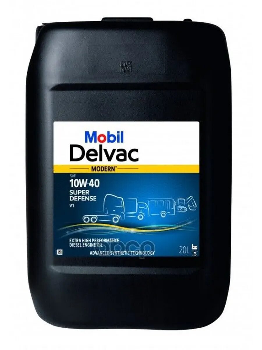 Mobil Mobil Delvac Modern 10W40 Super Defense (20L) Мот! Син