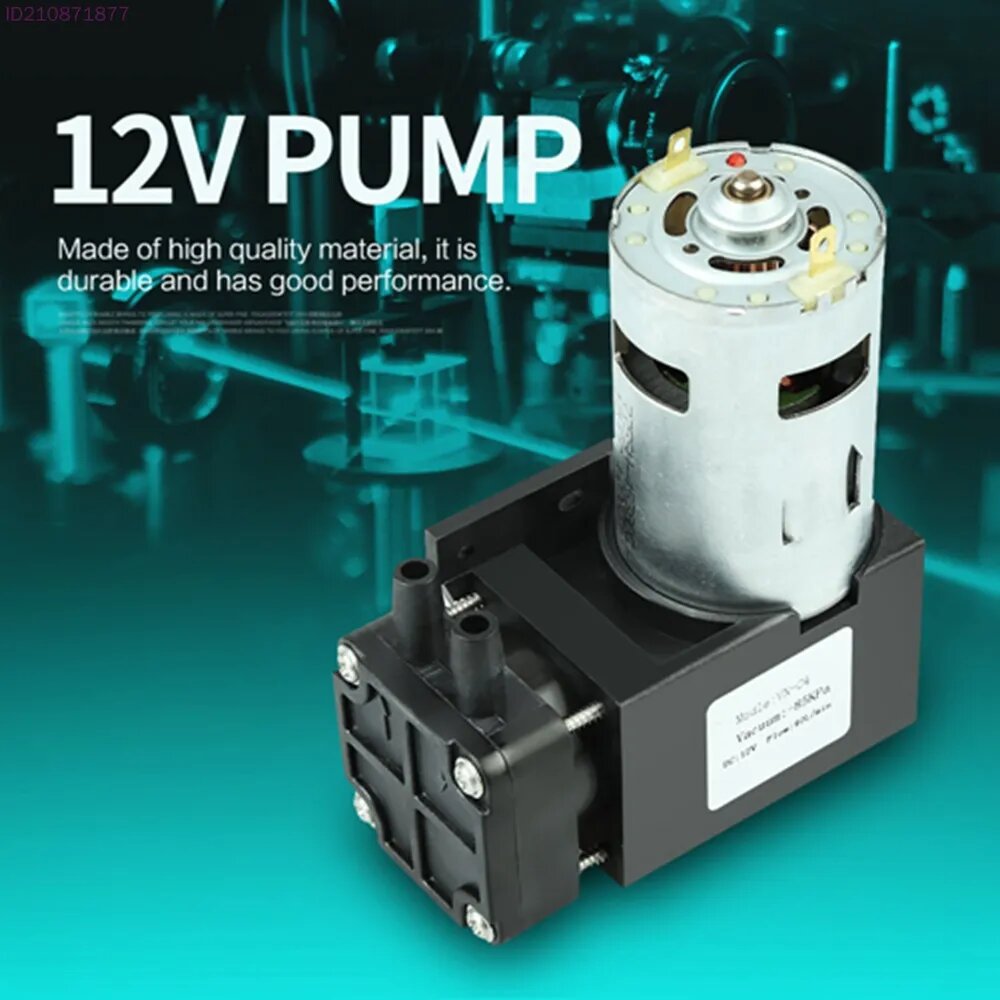 40L/min микронасос для вакуума без масла VN-C4 -85 кПа DC12V