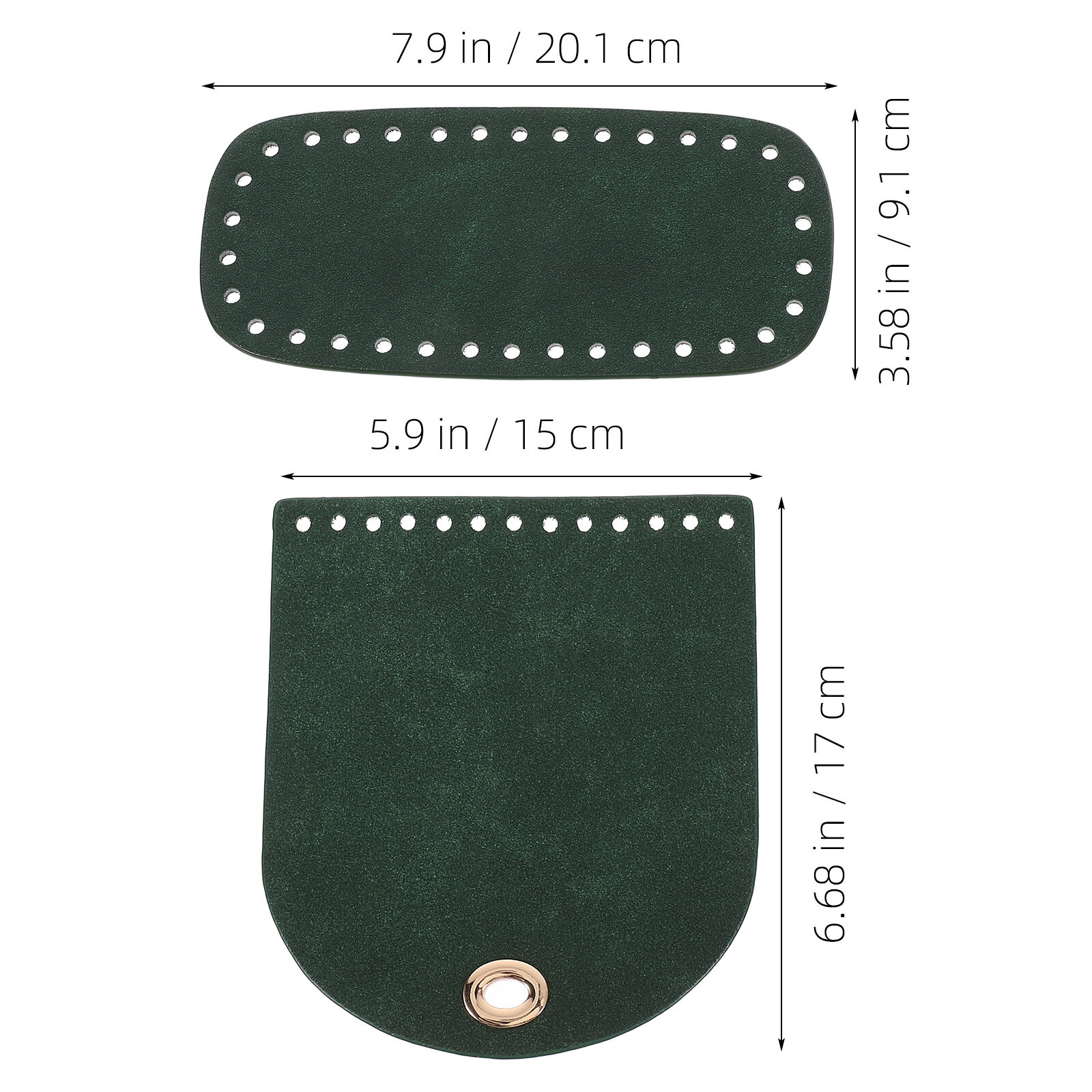 Набор Для Создания Вязаной Сумки С Подкладкой Из PU 17.00X15.00X0.20CM