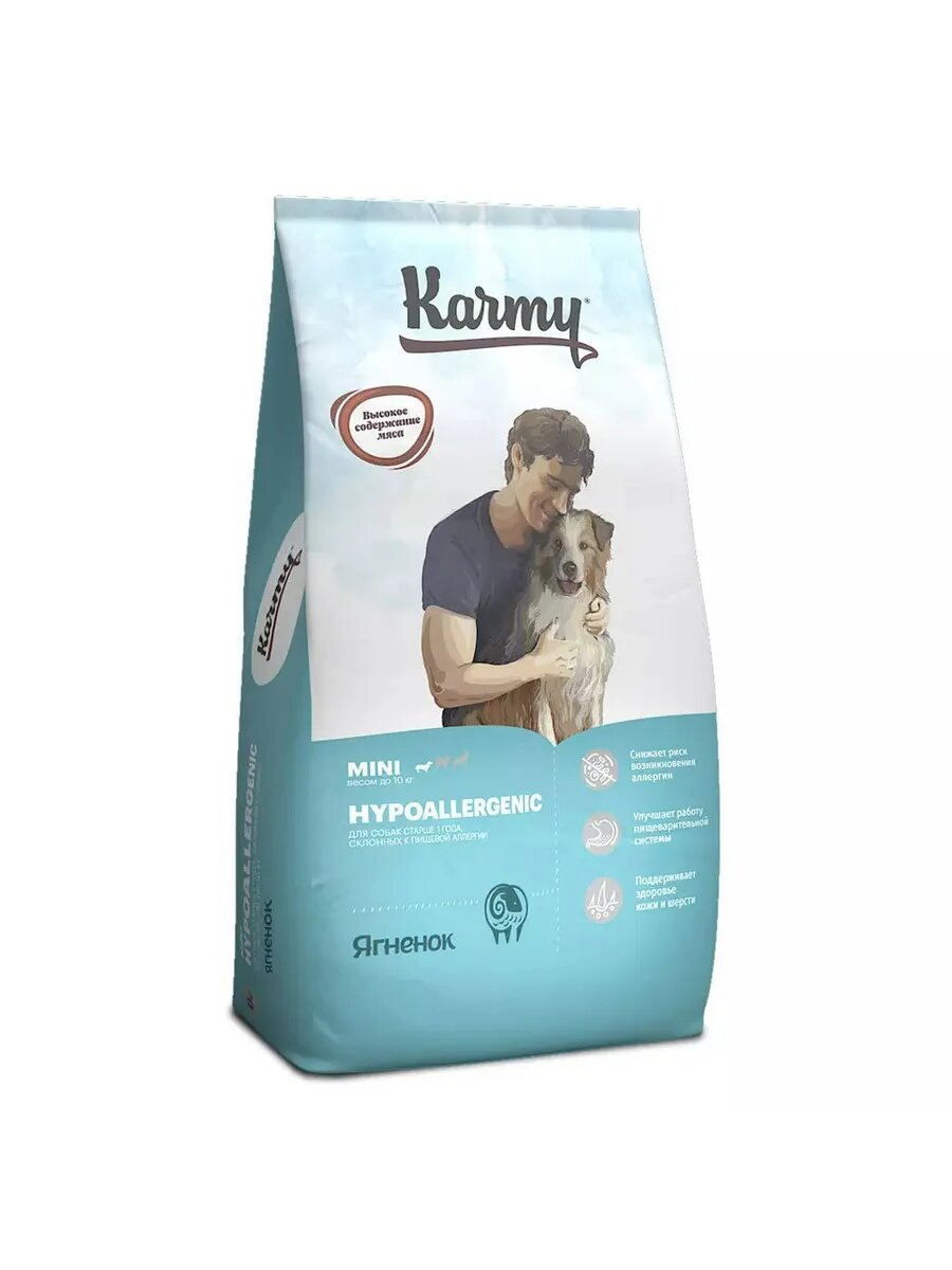 Корм маленьких собак Hypoallergenic 10кг гипоал. Ягненок