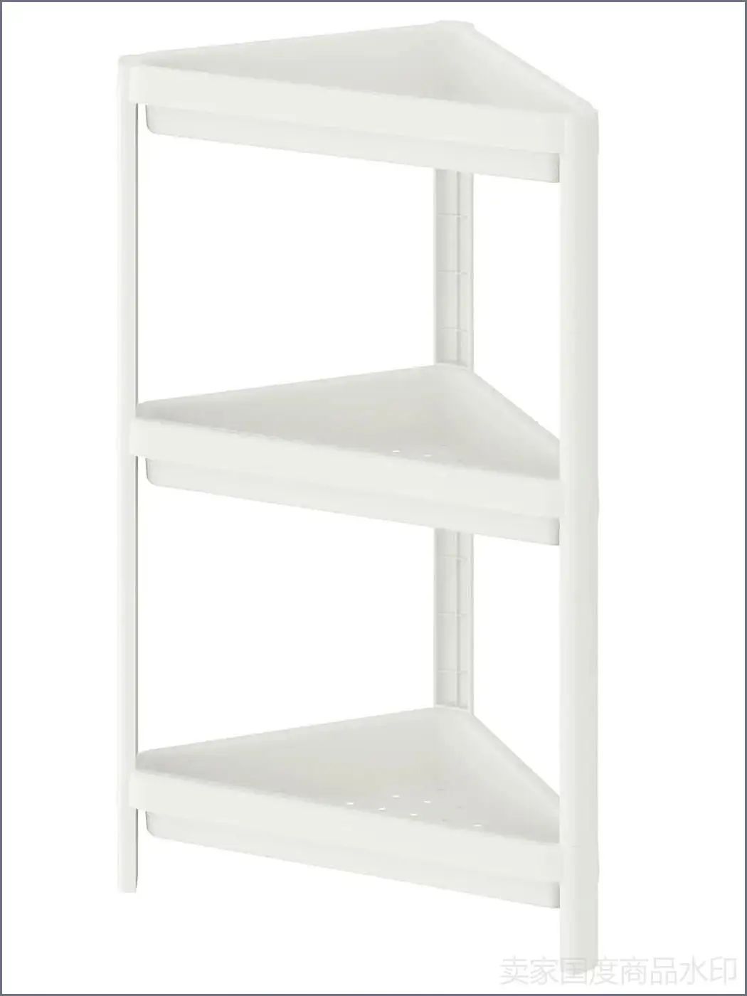 IKEA Полка Напольная Угловая, 33х33х71 см, 1 шт.