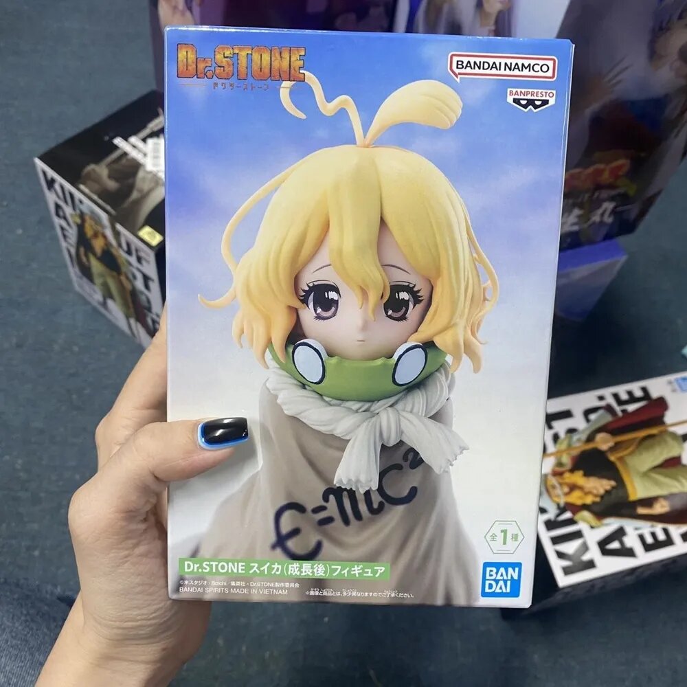 Banpresto Фигурка Суйка Dr.STONE арбузная маска, 11 см, пластик, Япония