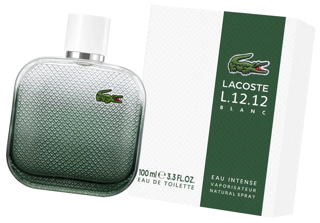 Мужской аромат Lacoste L 12 12 Blanc Eau Intense 50 мл - Лакост Л 12 12 Бланк О Интенс туалетная вода