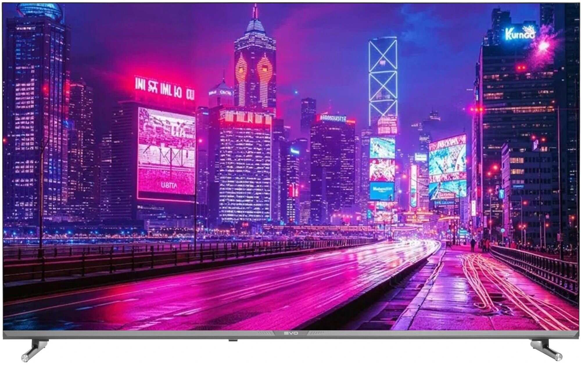 50" (127 см) Телевизор EVO TV 50 QLED, серый