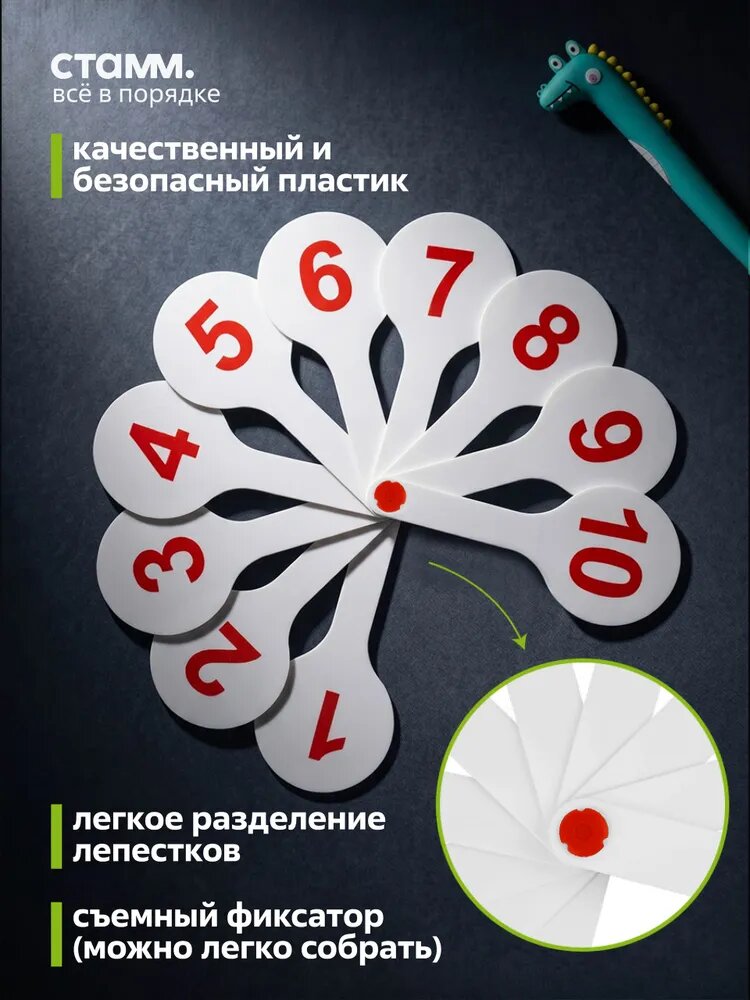 Веер цифр — фото 1