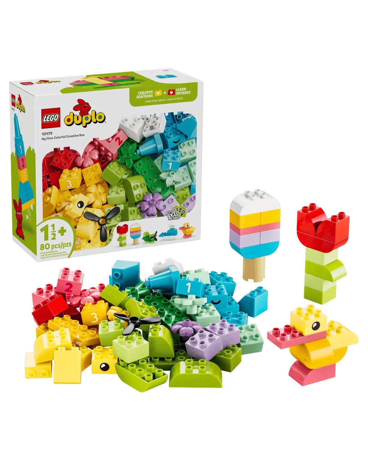 Конструктор LEGO Duplo 10479 Красочные креативные блоки, 80 дет.