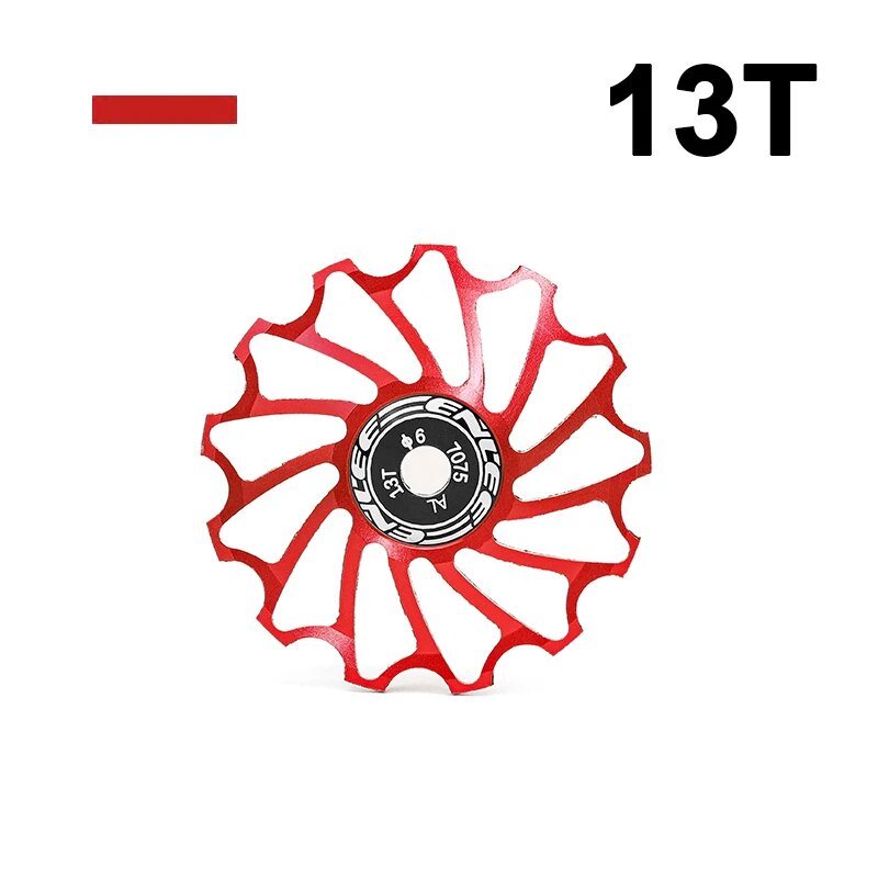 Ролики заднего переключателя ENLEE 13T RED