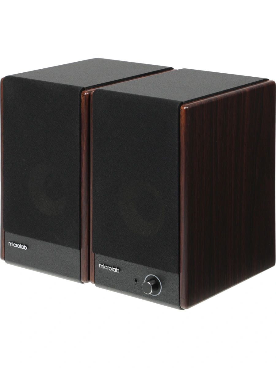 Колонки Bluetooth Microlab Solo 4, 2.0, коричневый