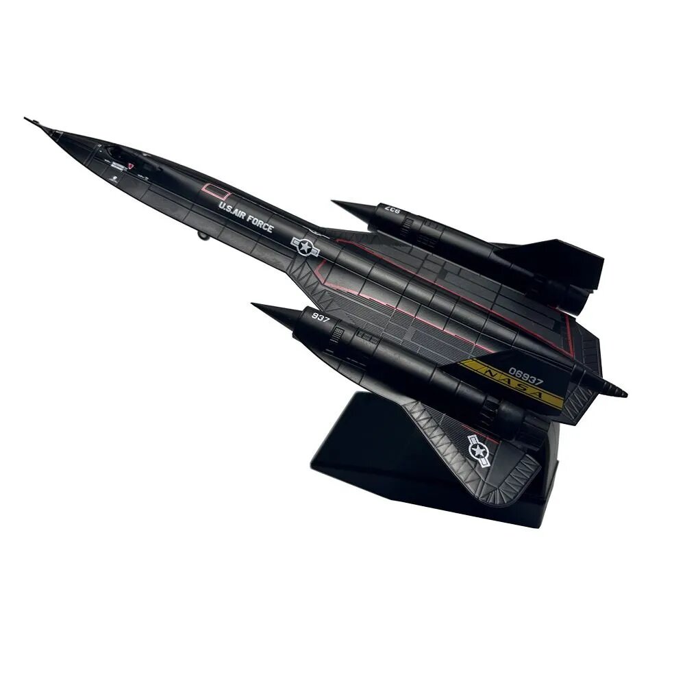 1/144 Модель самолета истребителя-разведчика SR71 Blackbird ВВС США 06937