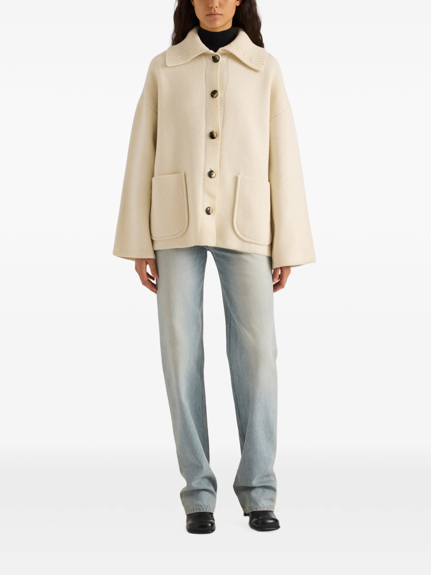 Куртка Proenza Schouler White Label Nelly button-up jacket, размер 4 — фото 1