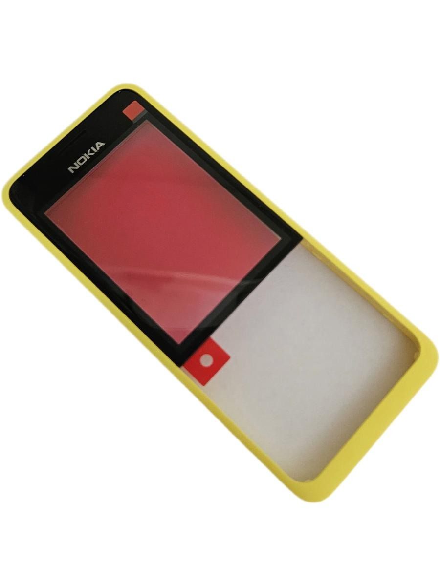 Передняя панель для Nokia Asha 301 Dual Sim (цвет - yellow) orig парт. номер 02500N5