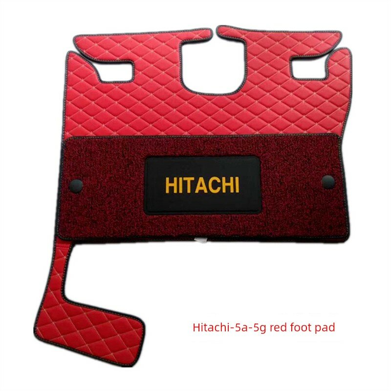 Красный коврик для кабины экскаватора Hitachi ZAX60-70-200-21240-300-360-5A-5G прямой впрыск