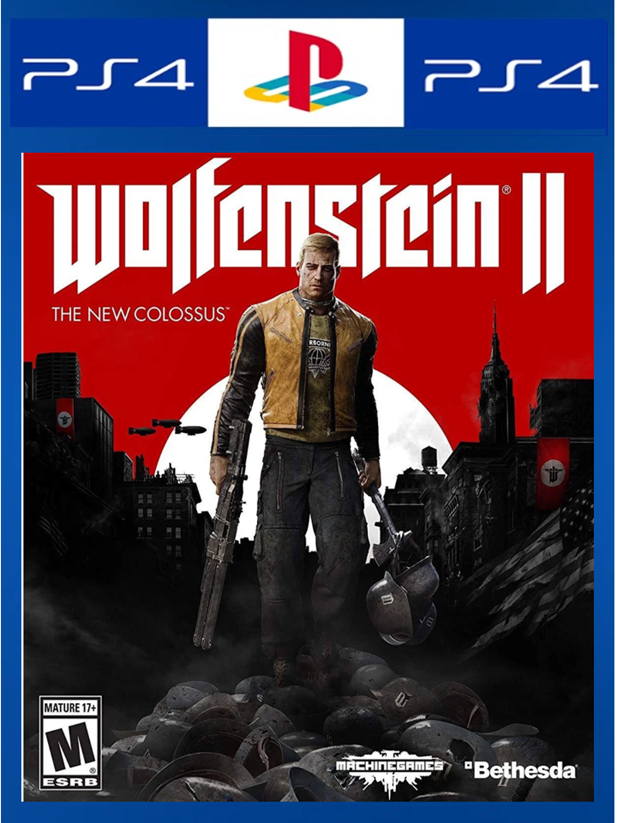 Игра Wolfenstein II: The New Colossus для PlayStation 4, Английский язык, Цифровая версия