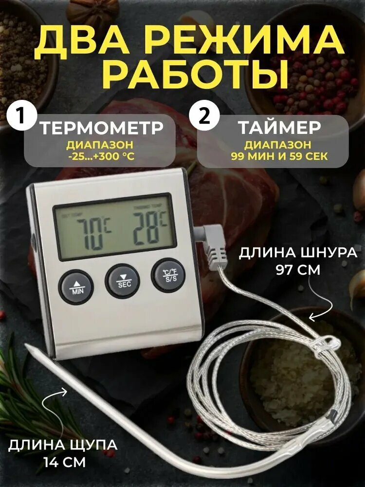 Кулинарный термометр — фото 1