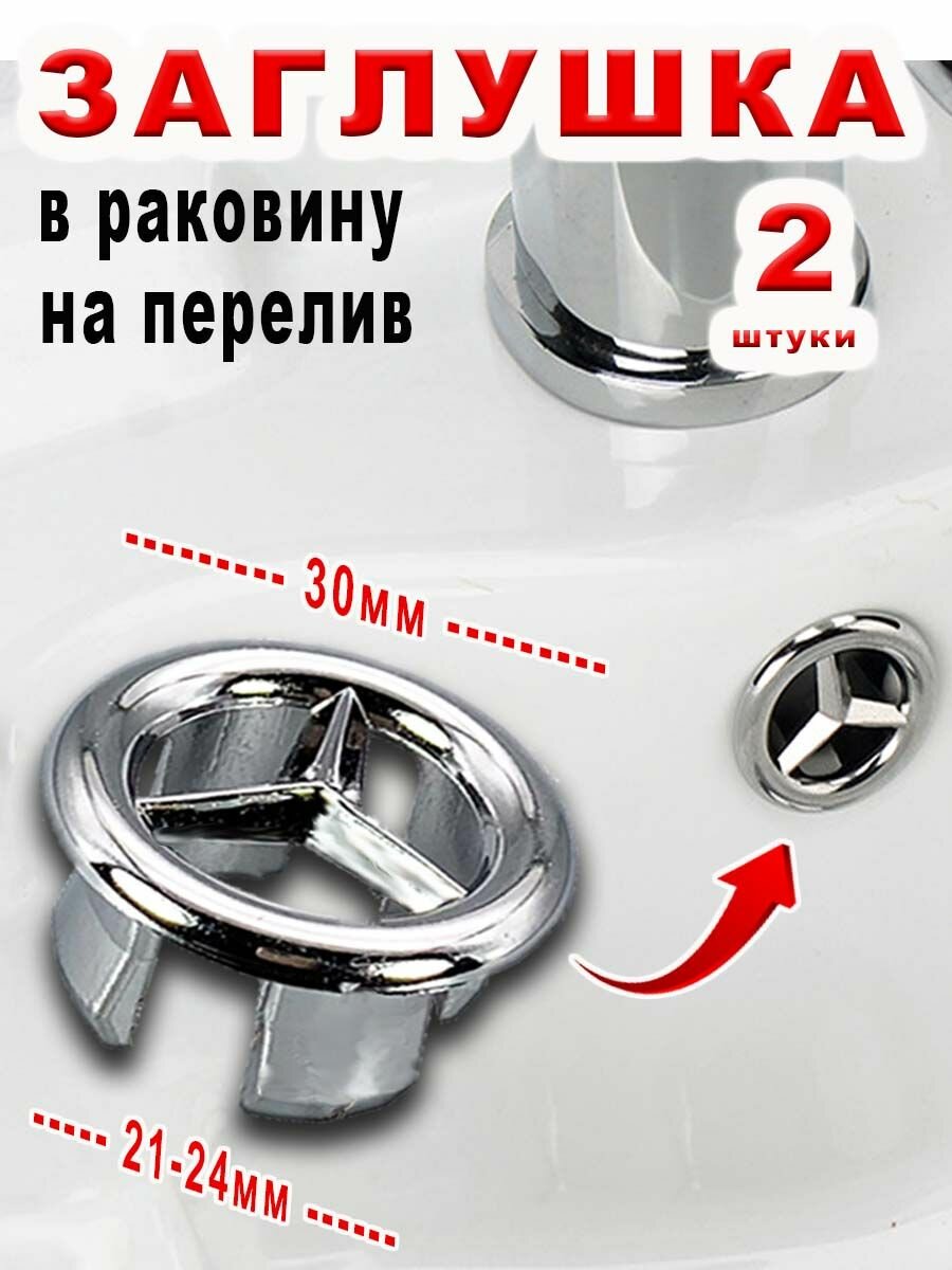 Крышка Сливного Отверстия Раковины, Декоративное Кольцо Перелива, Аксессуары Для Кухни И Ванной Комнаты.