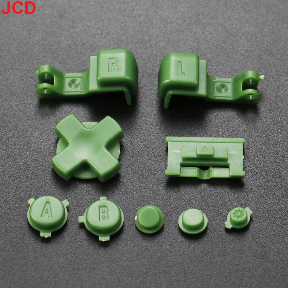 JCD Комплект кнопок GameBoy Advance SP, Dark green