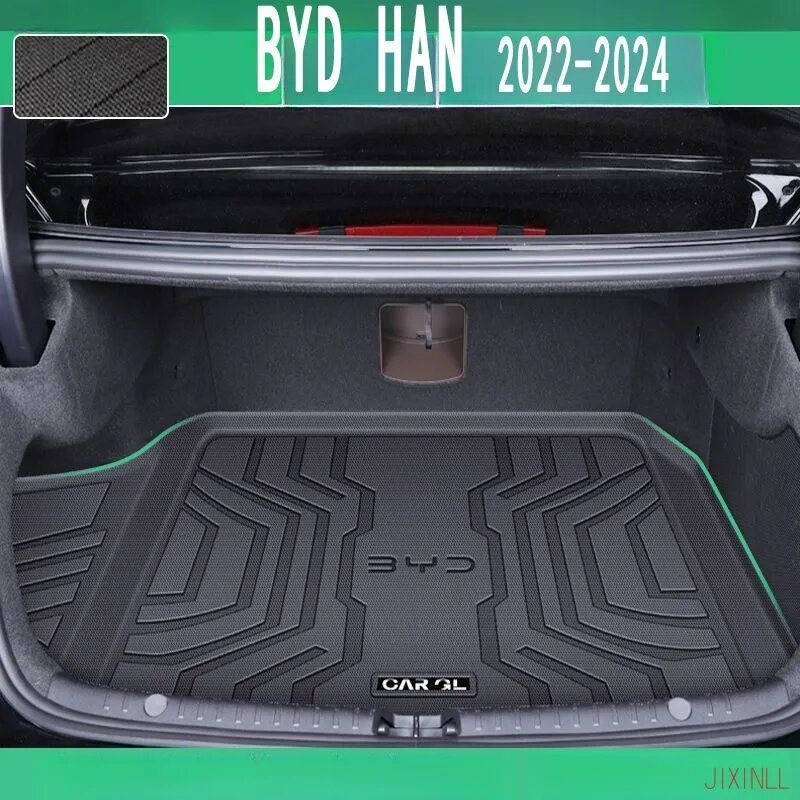 Коврик в багажник для BYD HAN (2022-2024), черный, CAR GL, 1 шт.