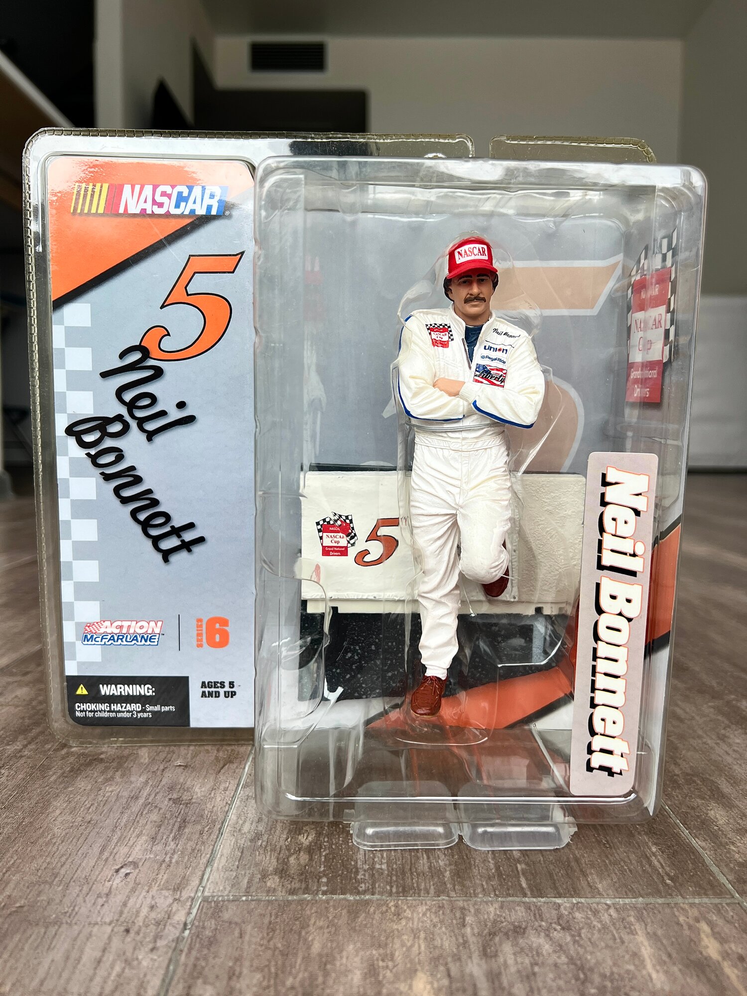 Nascar Наскар Neil Bonnett Автогонщик Нил Боннетт Фигурка McFarlane Toys