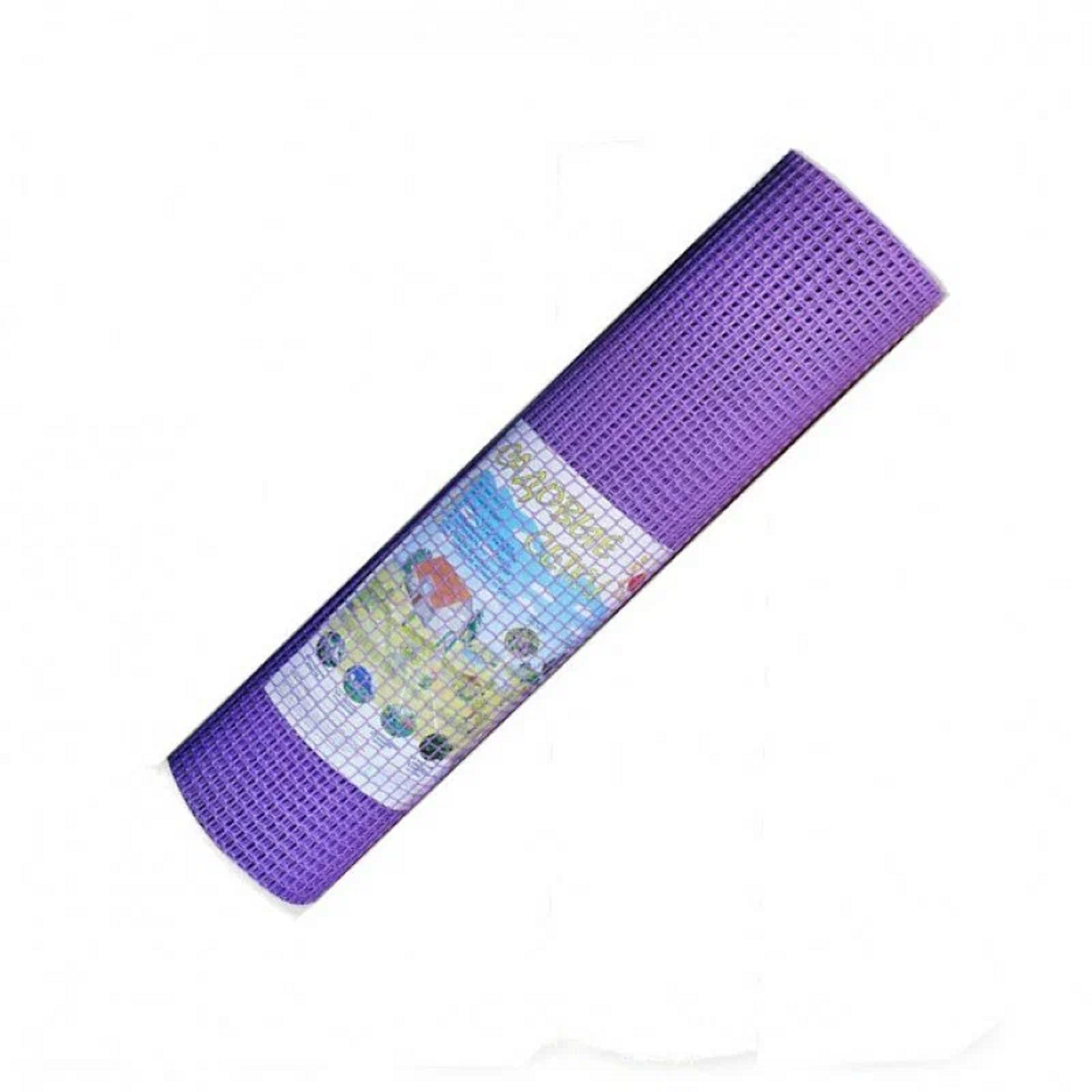 Решетка садовая пластиковая (ячейка 15х15 мм) рулон 1х20 м сиреневый