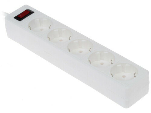 Сетевой фильтр Defender ES1.8White